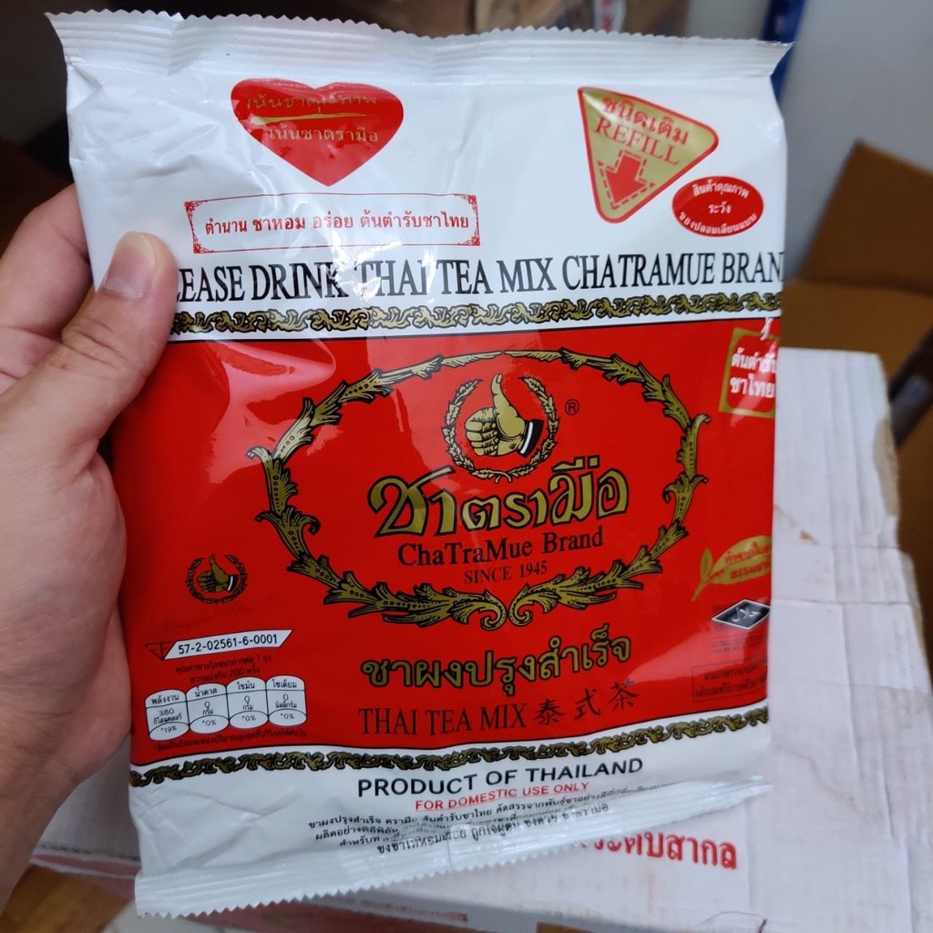 Teh Thailand Merah 泰国红茶 泰国网红茶叶 Chatramue Thai Tea 400G Serbuk Teh ...