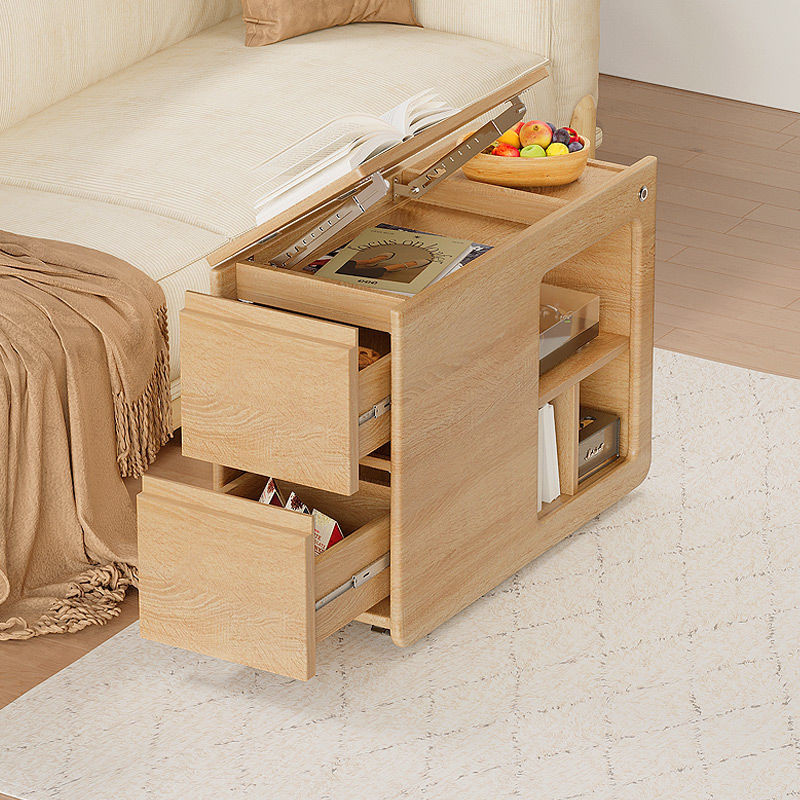 Mobile coffee table, side table, small cart, multifunctional tea table ...