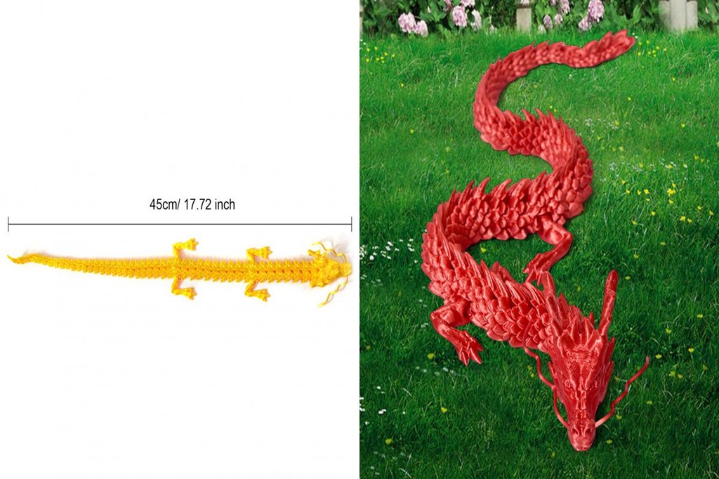 BF Durable Dragon Collectible Fine Details Dragon Model Handcrafted ...