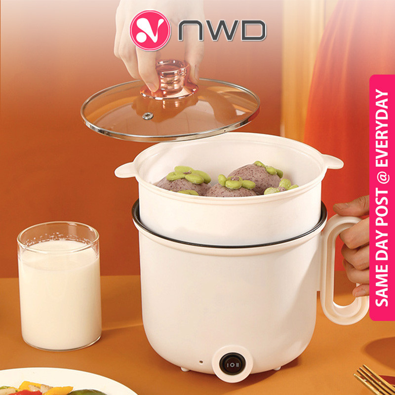𝗗𝗨𝗔𝗟 𝗣𝗢𝗪𝗘𝗥 𝗠𝗢𝗗𝗘 》 Electric Multi Cooker Steamer Non Stick Steamboat Pot ...