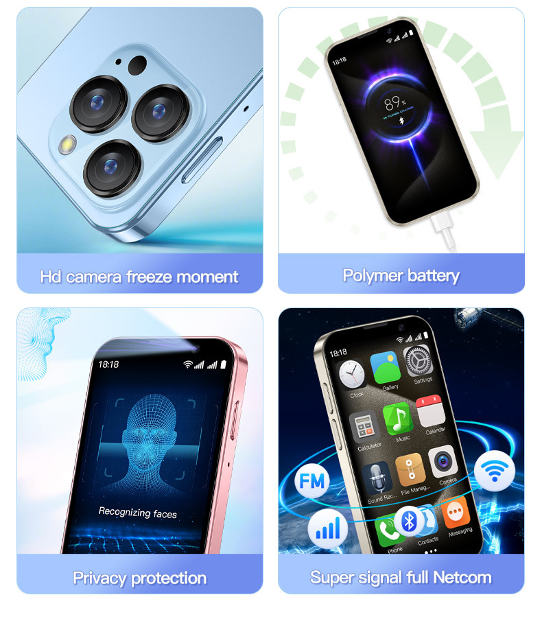 SOYES XS18 Pro Mini Smartphone Android 8.1 2GB RAM 16GB ROM Facial ...