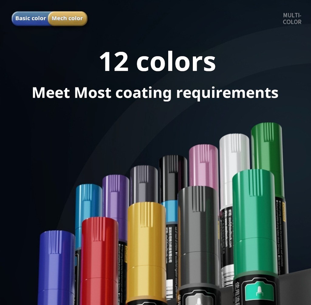 Stedi Dual Brush Water Based Marker Pen for Gundam Gunpla GK DIY Model ...