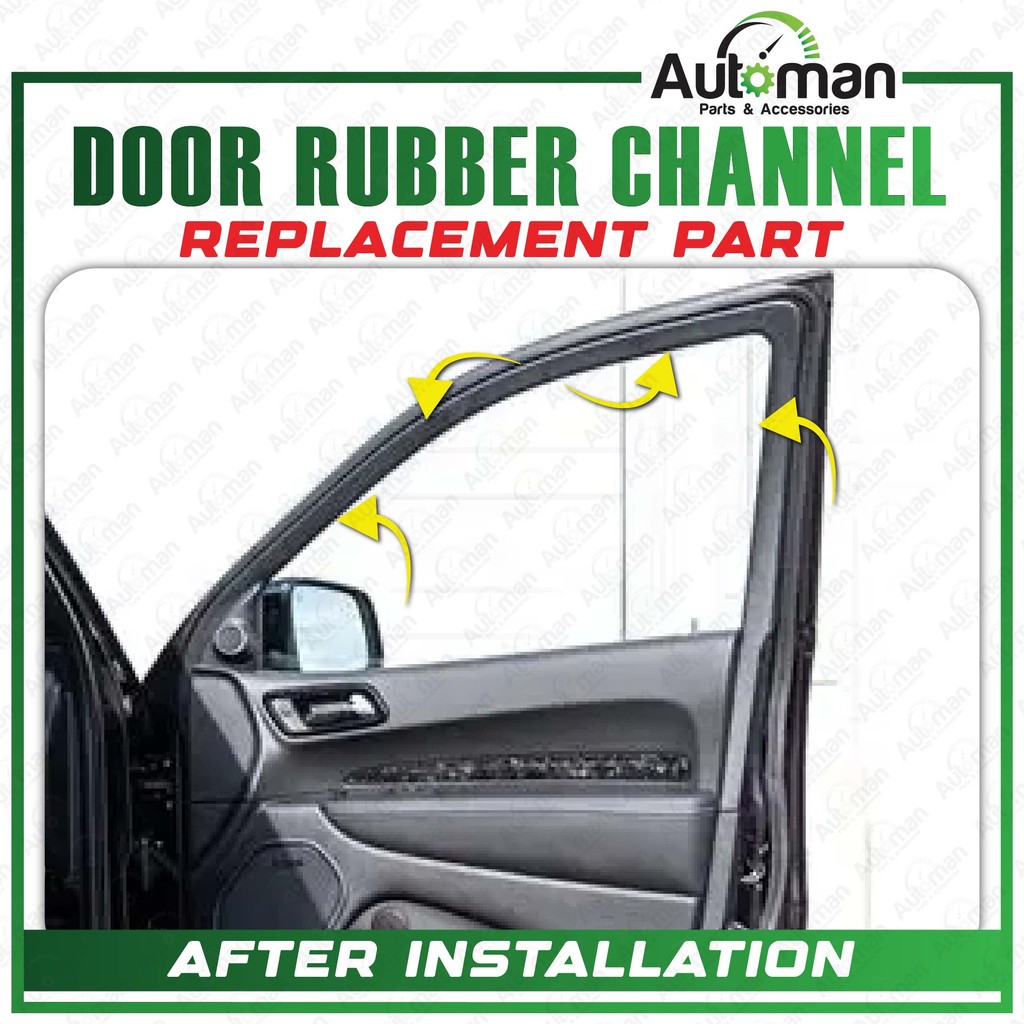 Perodua Kelisa 2001 - 2007 Door Glass Rubber Run Channel Rear Front ...