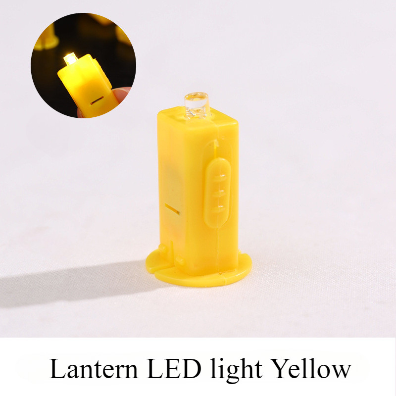 Lantern LED light Yellow Spring Festival DIY Lanterns LED Electronic ...