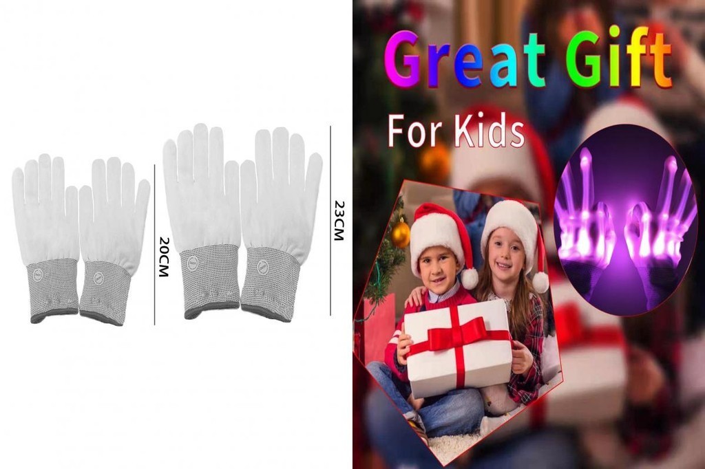 surpriseprice| Glow the Dark Skeleton Gloves Skeleton Hand Bone Glow ...