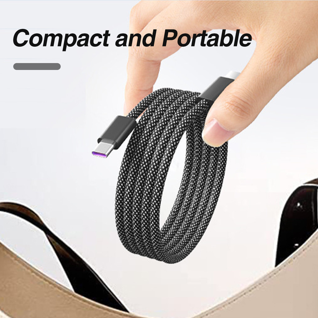 Ankndo Magnetic Fast Charger Cable USB C To C for iP 15 66W Type-C To C ...