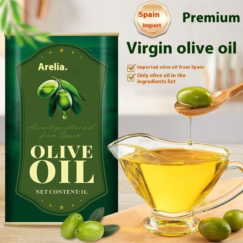 100% Olive Oil Extra Virgin Spanish Imported Crude Oil No Additives ...