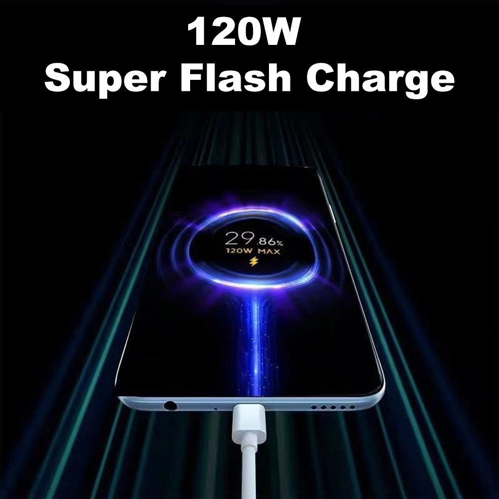 120W Fast Charger for Xiaomi 11 12 13 14 Redmi Note 11T 12T 13 Pro POCO ...