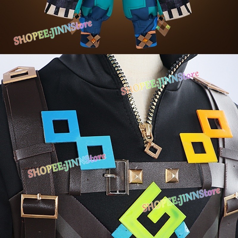 - JINN - KINICH Cosplay GENSHIN IMPACT Cosplay Costume KINICH Uniforms ...