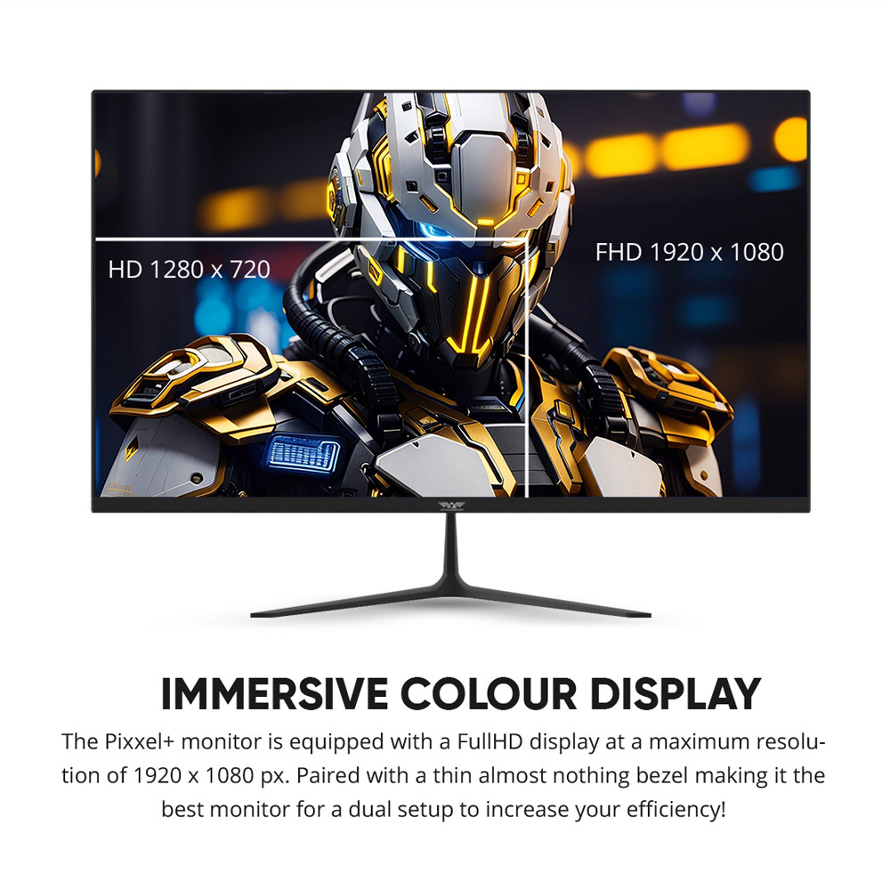 Armaggeddon 27" 100Hz IPS Panel Flat Screen Gaming Frameless Monitor ...