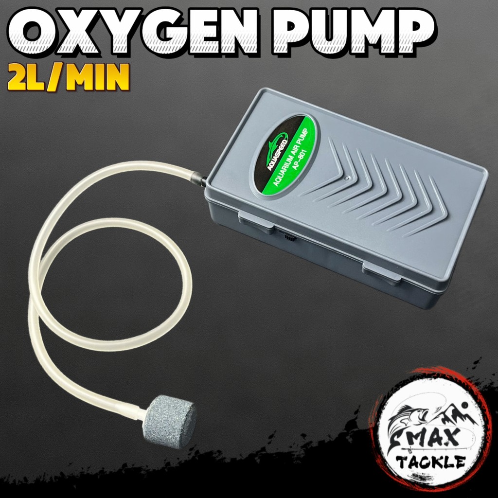 Portable Battery Oxygen Pump AP-801 Air Pump Long Storage Capacity Pam ...