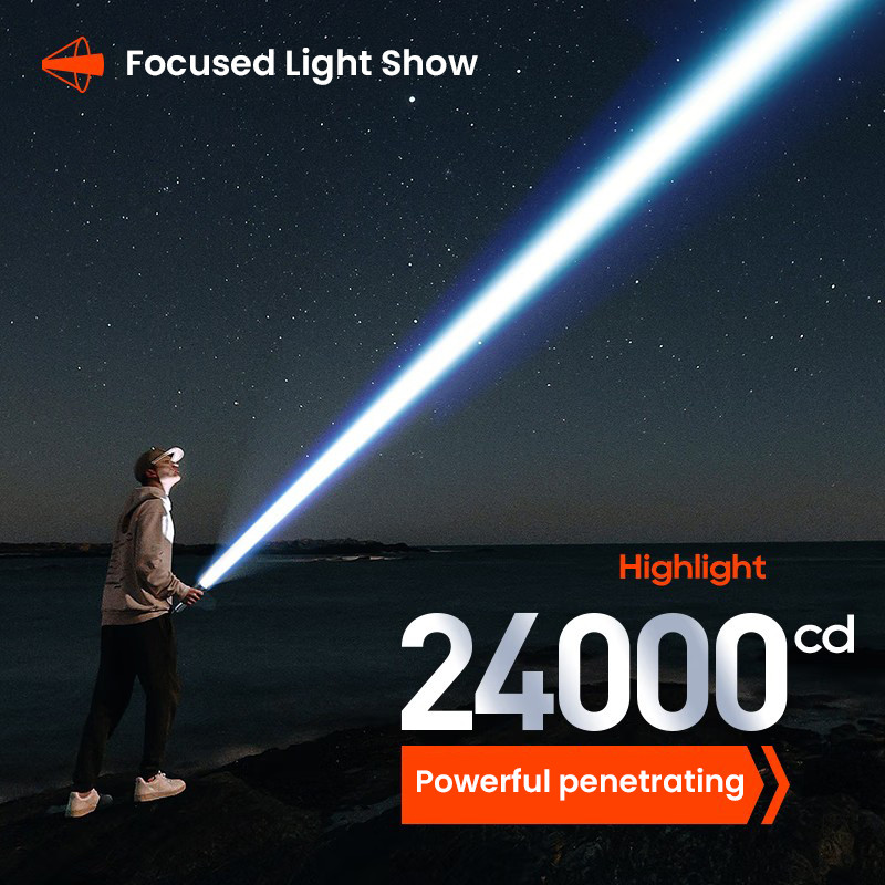 Philips Flashlight SFL2143 Telescopic Zoom Strong Light/Soft Light ...