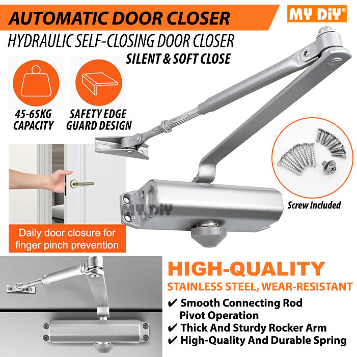 DIY Online4u - AUTOMATIC DOOR CLOSER HEAVY DUTY HYDRAULIC AUTOMATIC ...