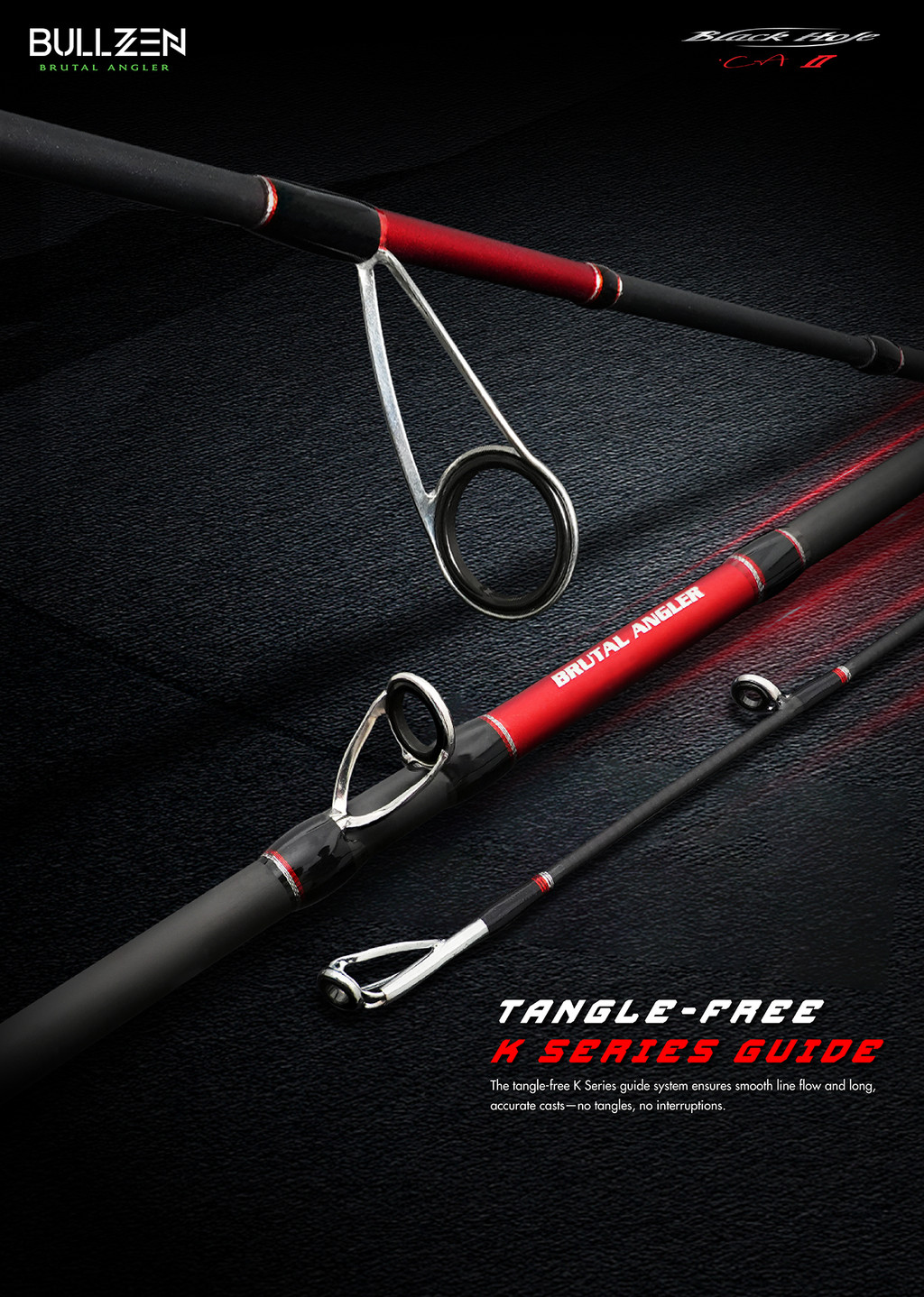 Bullzen Black Hole CA II Fishing Rod | Shopee Malaysia