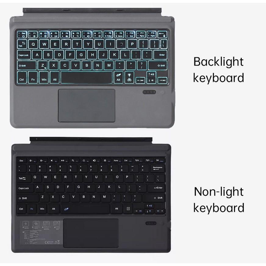 Papan Kekunci Wireless Bluetooth Keyboard for Microsoft Surface Pro 3 4 ...