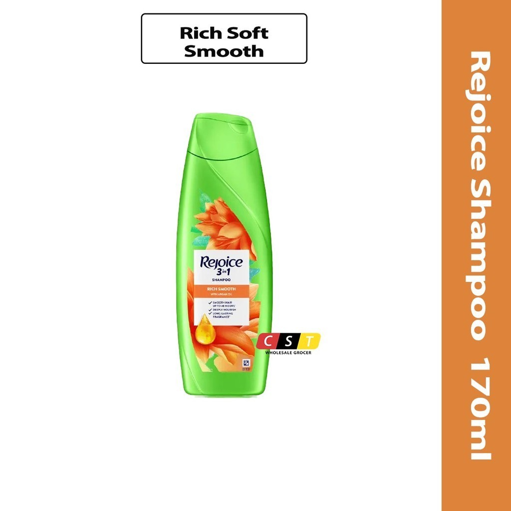 REJOICE Rich Soft & Smooth Shampoo 170ml | Shopee Malaysia