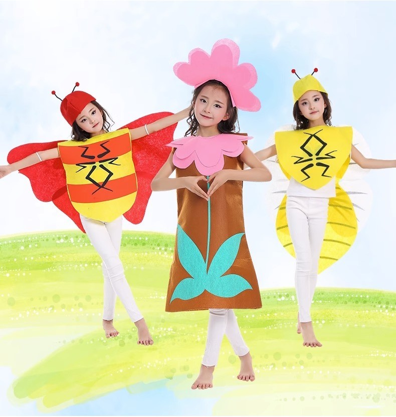 Child Fruit Vegetable Costume Cosplay Kids Halloween Party School Stage ...