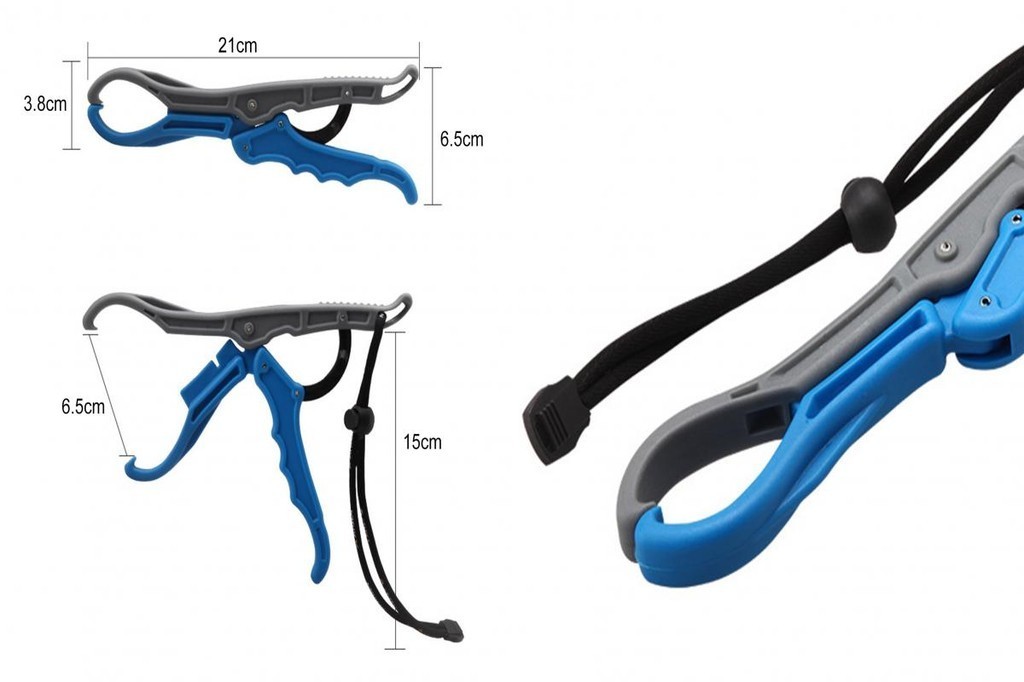 PhoneUse Fish Handling Device Handheld Fish Gripper Portable Floating ...