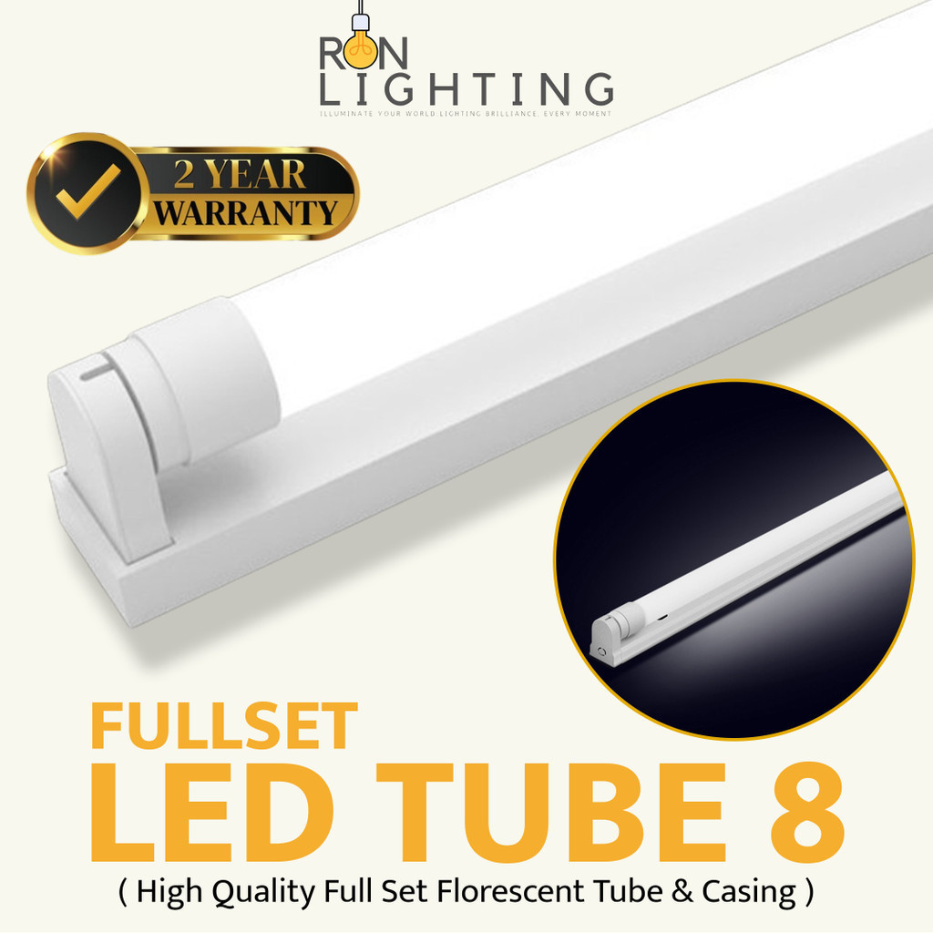 LED T8 Tube Fullset Light Lampu LED Panjang Lampu Kalimantang LED Light Tube Siling Lampu Rumah ...