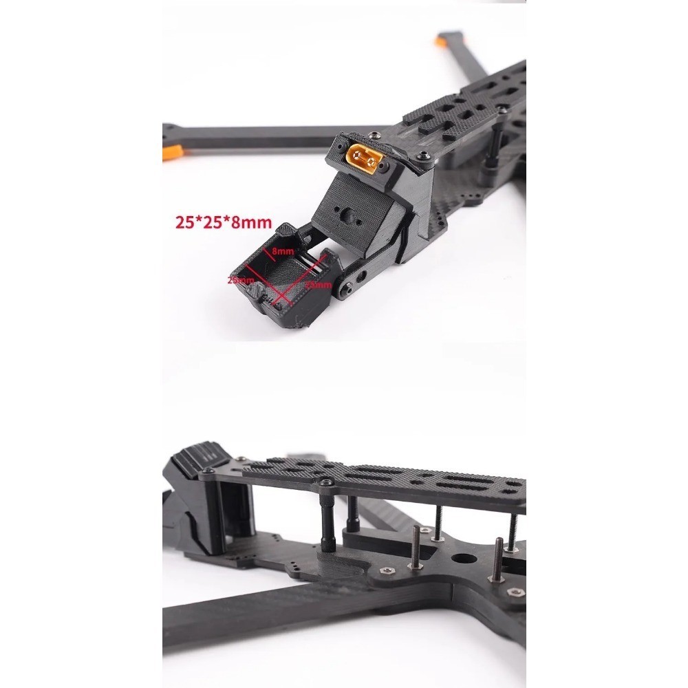 XL10 V6 420mm 10inch Wheelbase Super Long Range HD True-X Carbon Frame ...