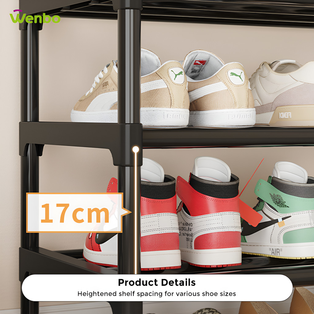 Wenbo Household Furniture Stackable Shoe Rack Multiple Layer Shoes ...