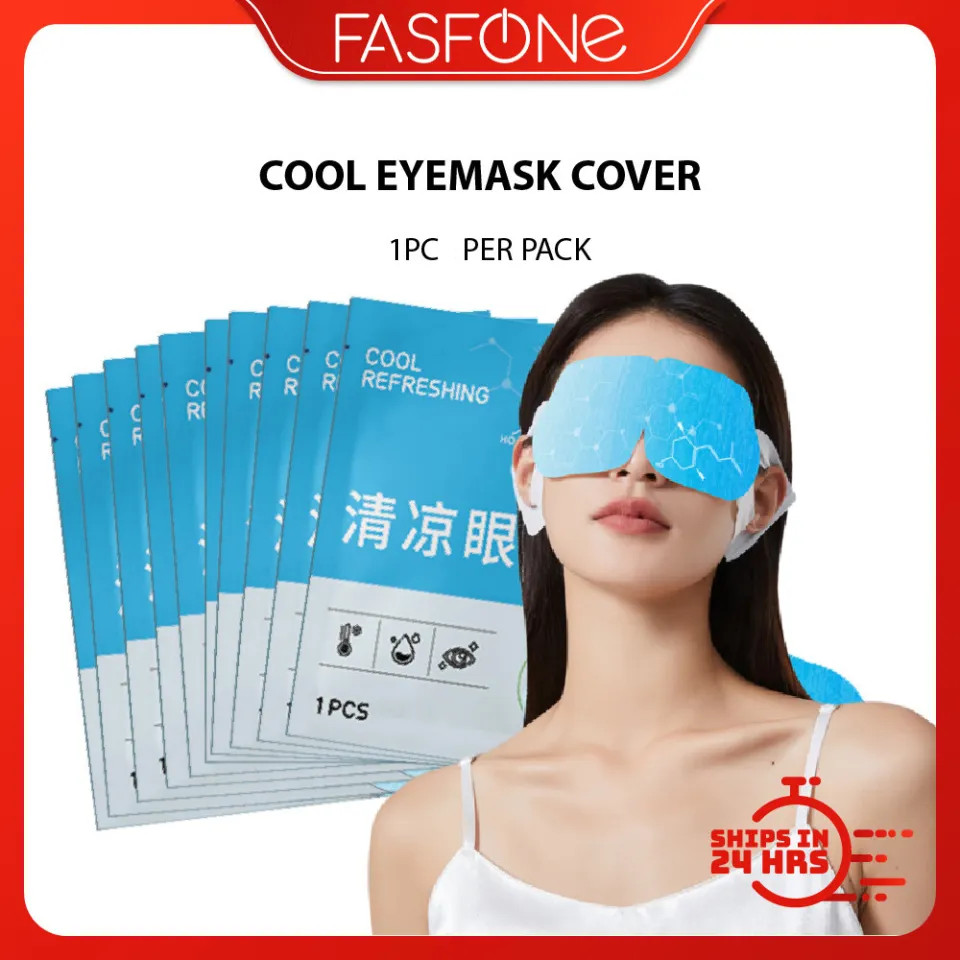 Disposable Cool Eye Mask Eyes Relieve Relaxing Cover 一次性 清凉眼罩 冷敷眼罩 ...
