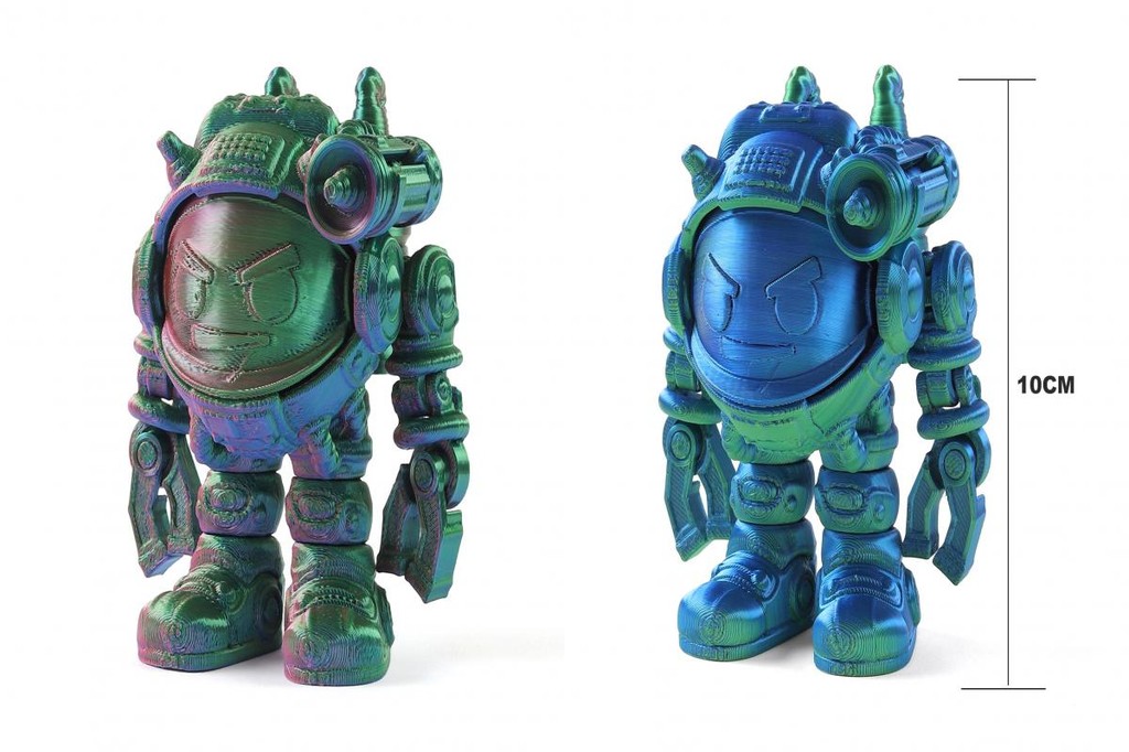 {freelive} Spaceman Themed Figure Mecha Astronaut Ornament Colorful 3d ...