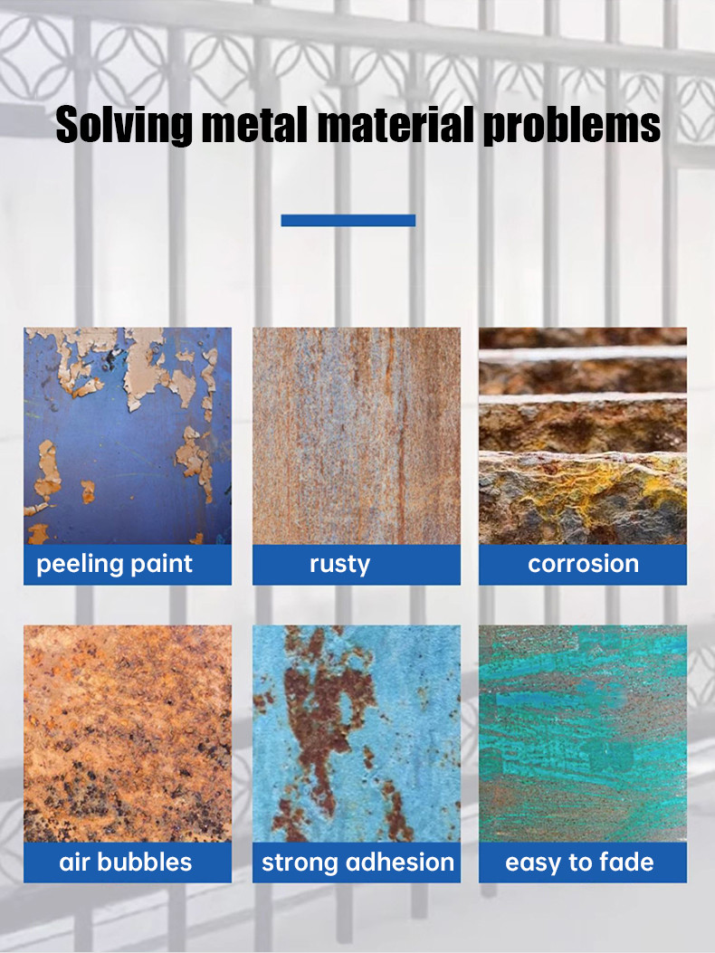 Anti Rust Paint for Metal Anti Rust Primer Rust Converter Rust Remover ...