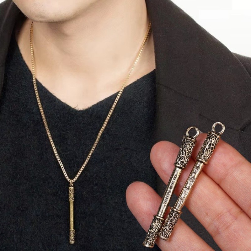 Sun Wukong's Golden Cudgel Pendant - Ruyi Golden Hoop Stick - Key, Bag, Car Decoration ...