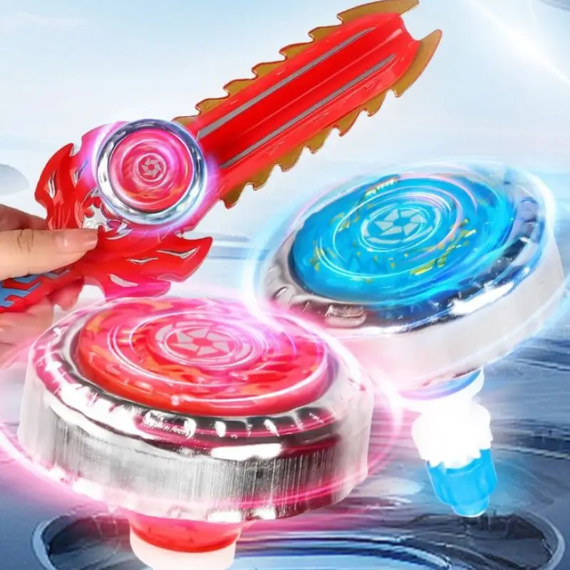 New sword-shaped Gyroscope toy Sword Launcher Spinning Top multiplayer ...