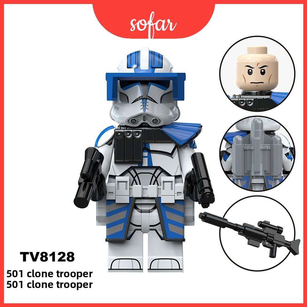 Darth Vader Clone Soldier Building Block Man For Kids Building And ...