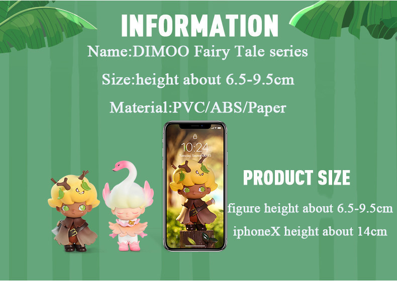 Pop Mart Dimoo Fairy Tale Series Blind Box Optional Styles Figure Doll ...