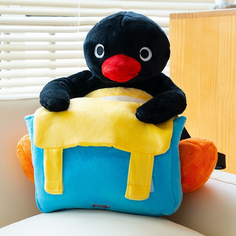 Pingu Series Plush Toys Kawaii Penguin Stuffed Doll Soft Sleeping ...