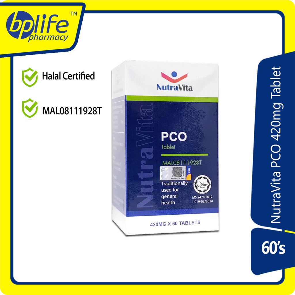 NutraVita PCO 420mg Tablet 60s | Shopee Malaysia