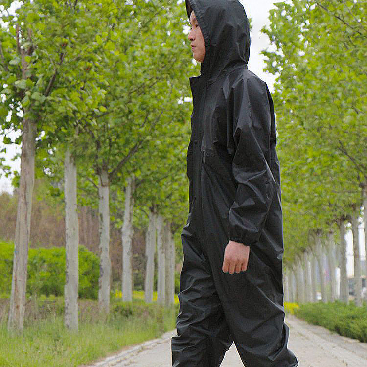 One Piece Rain Suit - Adult Full Body Raincoat Made for Outdoor ...