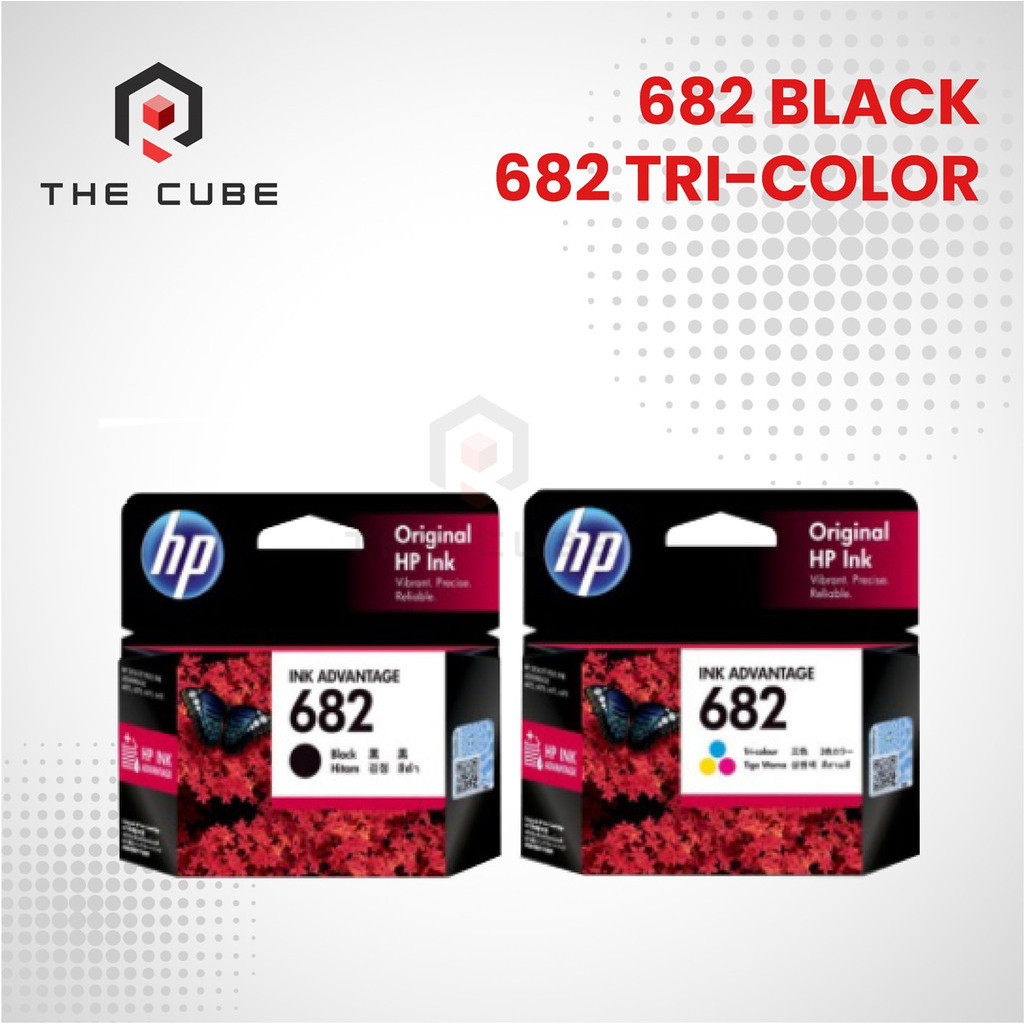 Original Ink HP 682 BLACK / TRI-COLOR for Deskjet Ink Advantage 2336 ...