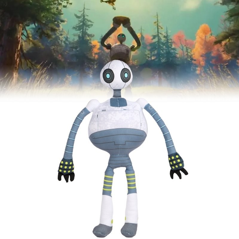 Collectible Wild Robot Plush Toy Roz Featuring Delightful Design And ...