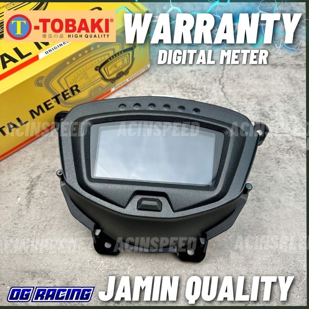 TOBAKI METER Y15ZR/ Y15ZR V2 V1 DIGITAL METER/ TOBAKI DIGITAL LCD METER Y15 V2 V1 | Shopee Malaysia