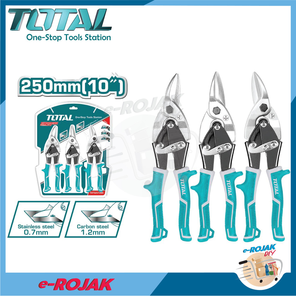 Total Aviation Snip Set (3 Pcs/10")剪断套件- THT520106K | Shopee Malaysia