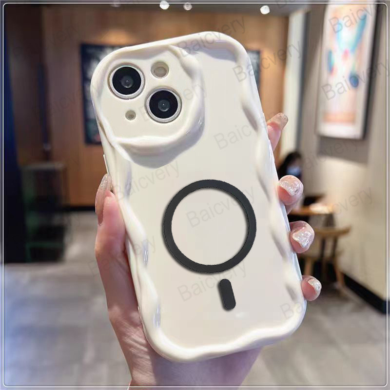 For Tecno Spark GO 2025 POP 9 Spark GO 1 With Magnetic Sticker Ripple ...