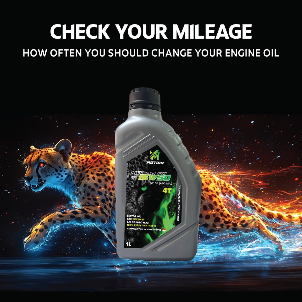 MOTION 4T Fully Synthetic Motorcycle Engine Oil API SN JASO MA2 (15W50 ...