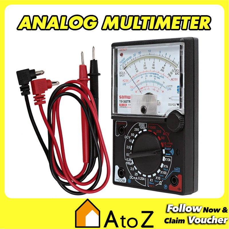 Multimeter YX360TRELB Sanwa YX-360TRD Electrical Analogue Multimeter ...
