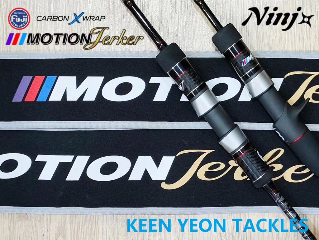 NINJA MOTION JERKER TACTICAL JIGGING SERIES FISHING ROD (SPINNING ...