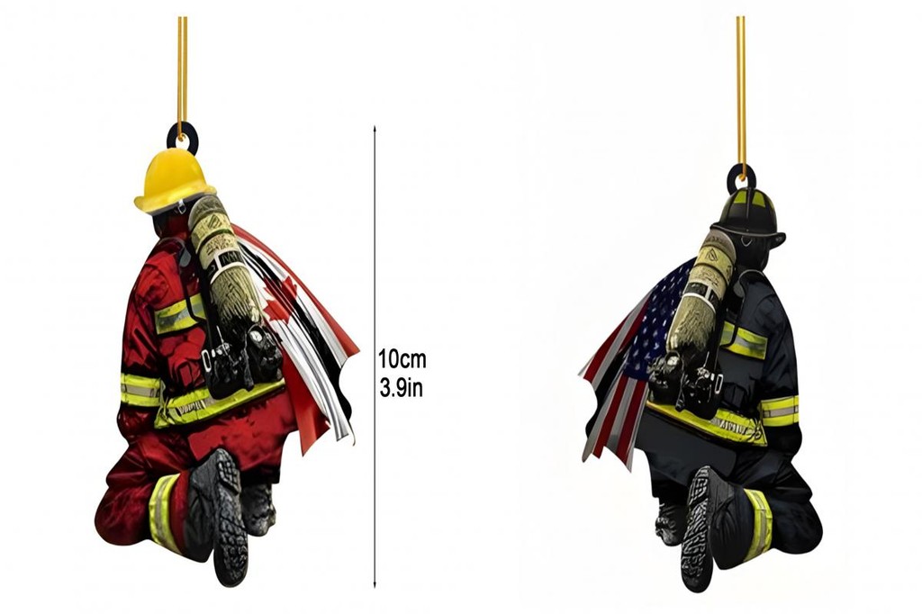 JY Space-saving Fireman Decorations Trustworthy Firefighter Gifts ...