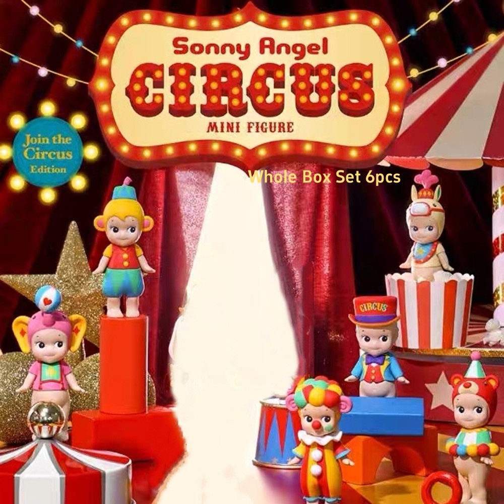 Whole Box Set 6pcs Sonny Angel Mini Figure Circus Series -Join the ...