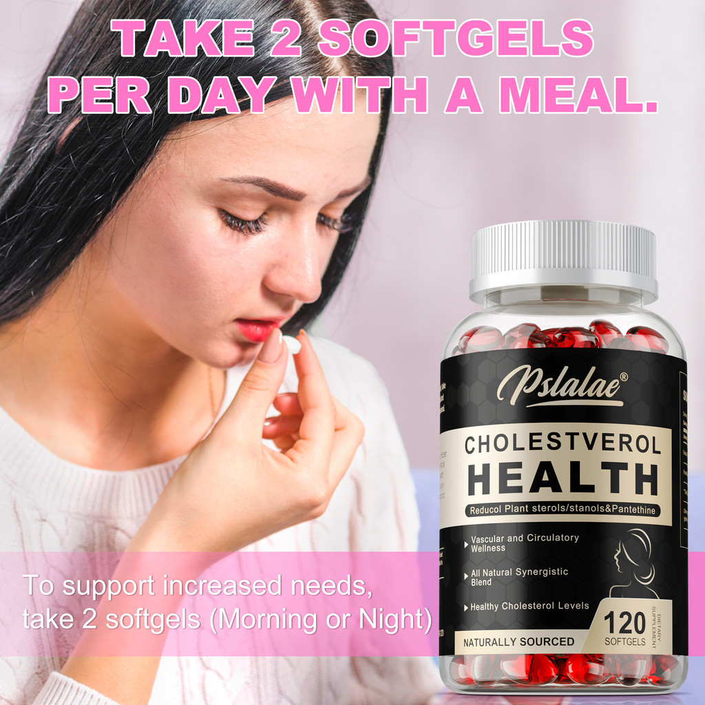 Pslalae Plant Sterol Complex Softgels, with Plant Sterol Esters ...