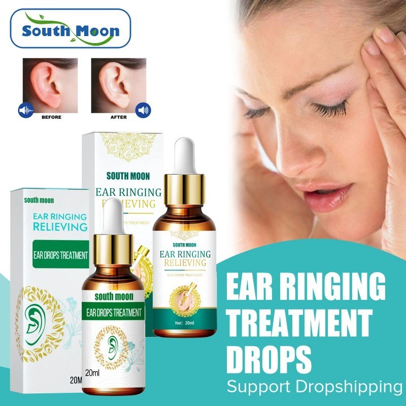 Ear Buzzing Treatment Drops Relieve Tinnitus Earache Otitis Reduce Ear ...