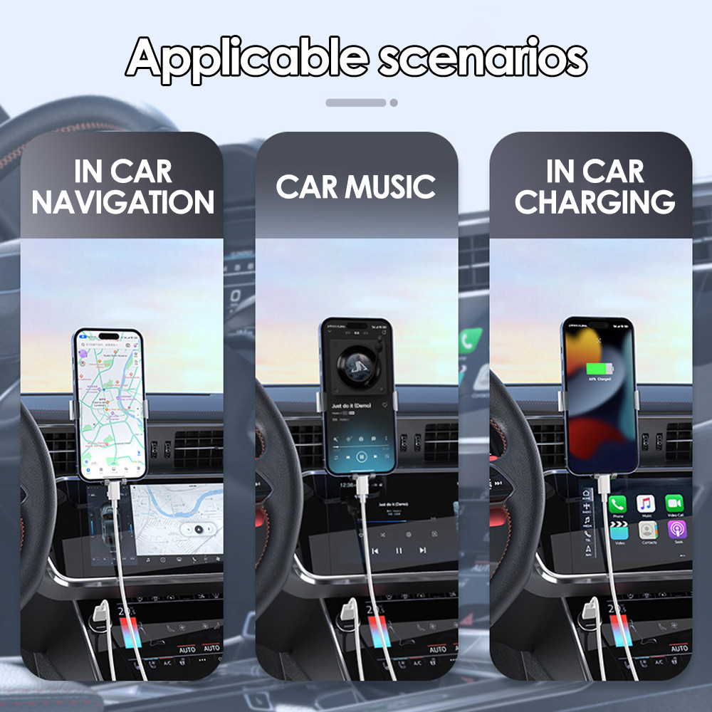 USB C Carplay Fast Charging Mobile Phone Data Cables Suitable for iPone ...