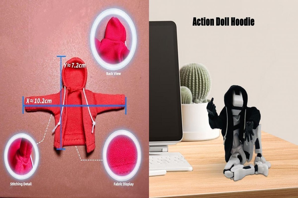 OPPO Robot Doll Jacket Robot Doll Outfits 3d Printed Robot Action ...