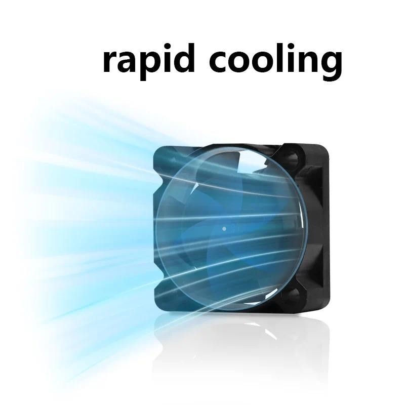 2510 Mini Fan 5V With Cable Hot End Cooling Cooler For Bambu Lab P1P ...